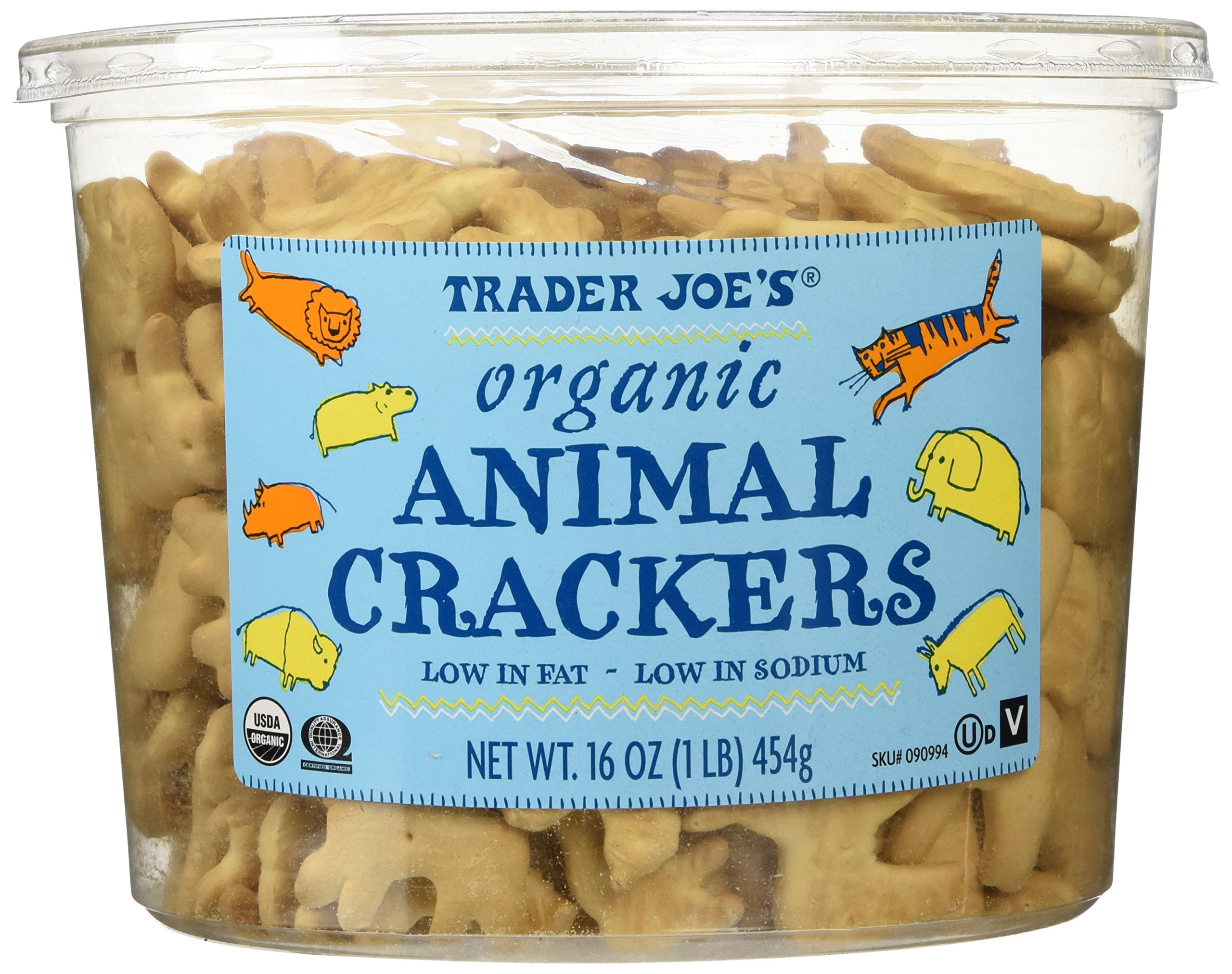 Tjs Organic Animal Crackers 16 Oz. - Walmart.com