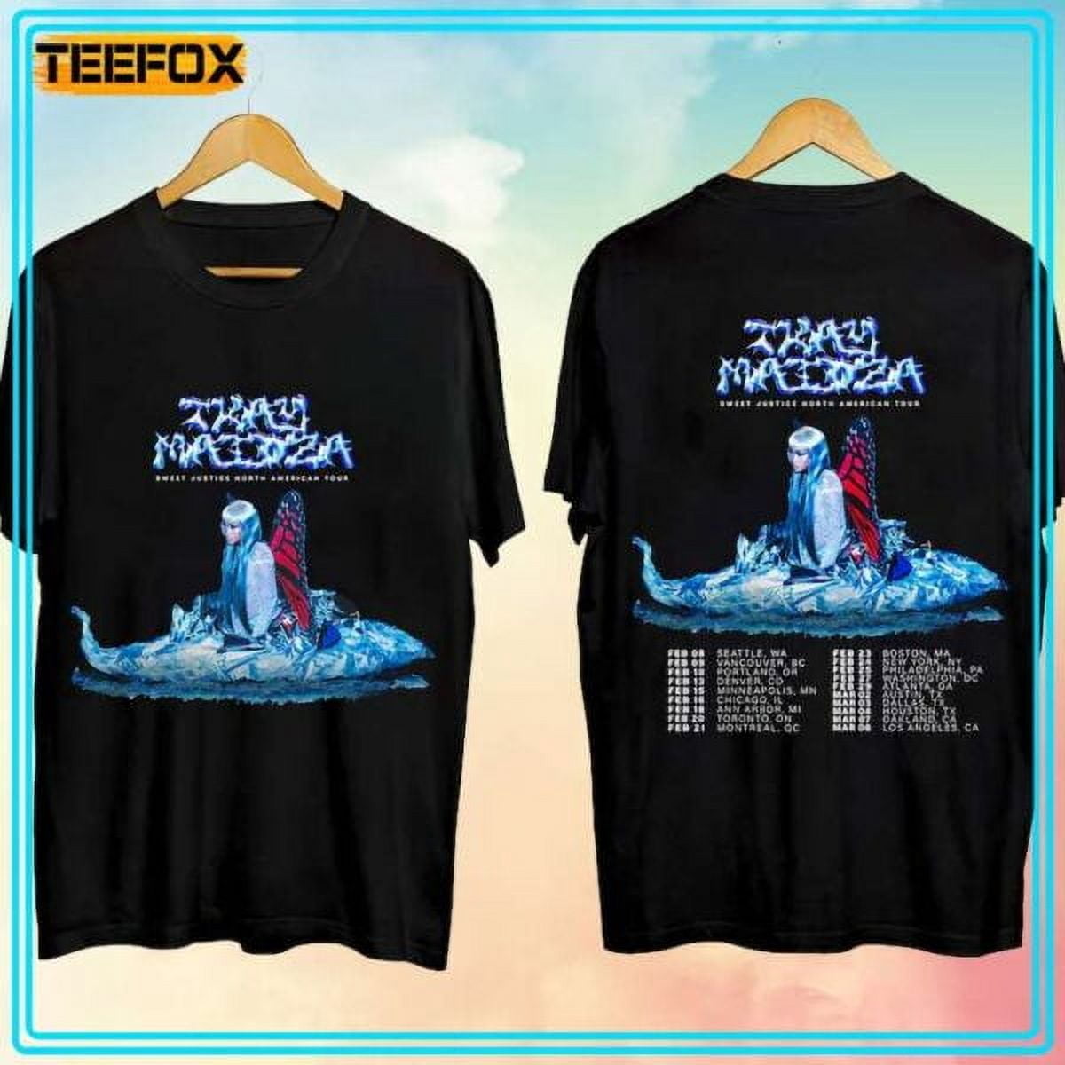Tkay Maidza Sweet Justice Tour 2024 Concert T-Shirt - Walmart.com
