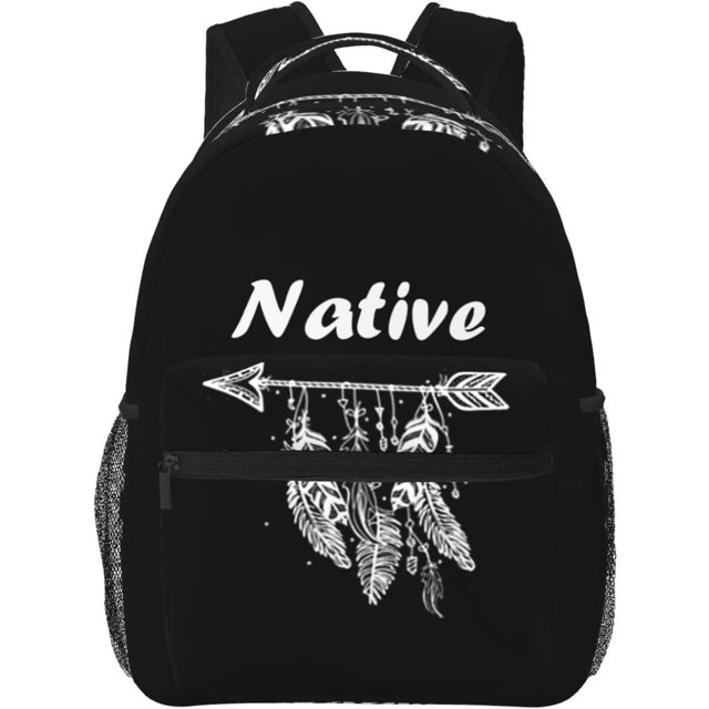 Tkdyvai Native American Laptop Backpack Indian Backpack Travel Bag ...