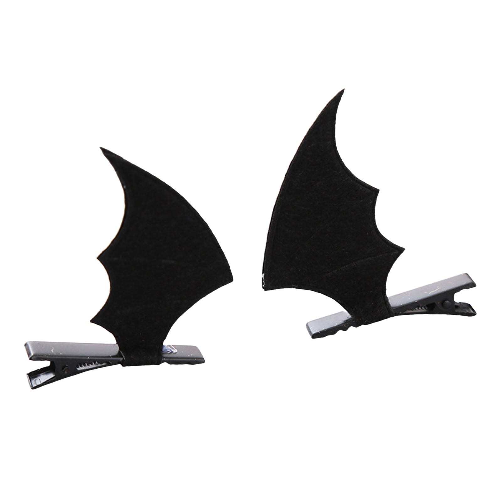 Tkrady 1Pair Halloween Cartoon Bat Ears Bat Wings Hair Clips Hairpin ...