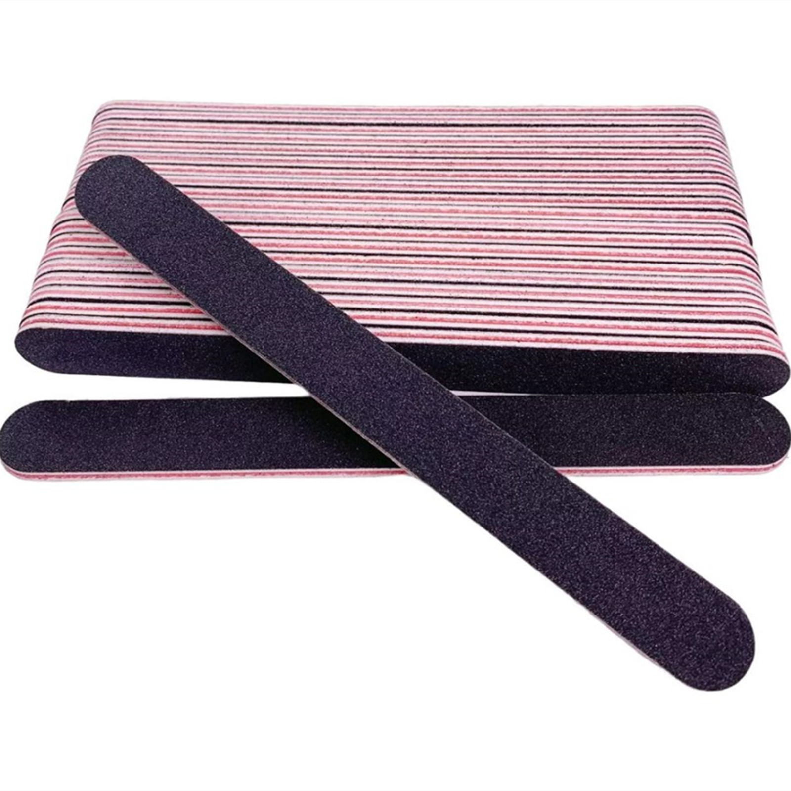 Makartt Professional Nail Files, Double Sided Washable Emery Boards ...