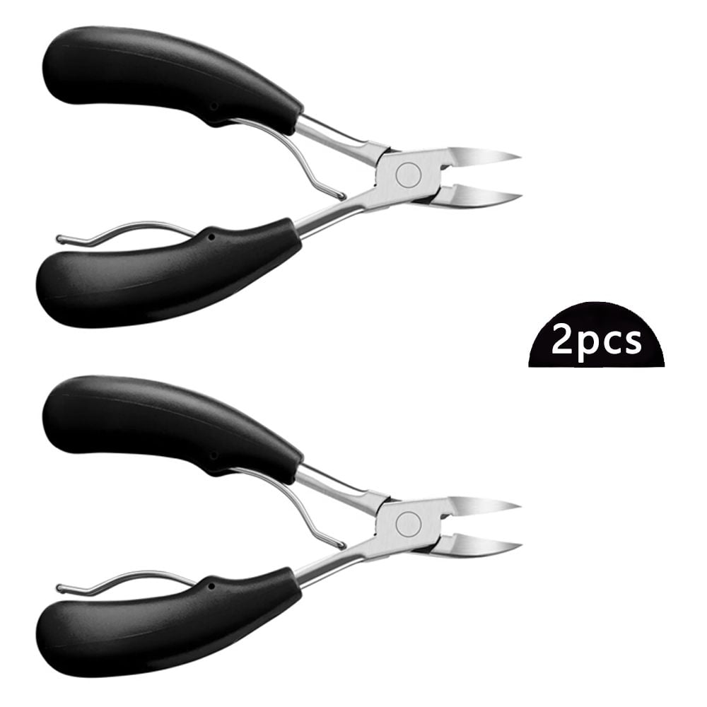 Tkrady 2Pcs Expert Toe Nail Clippers for Thick Nails and Ingrown ...