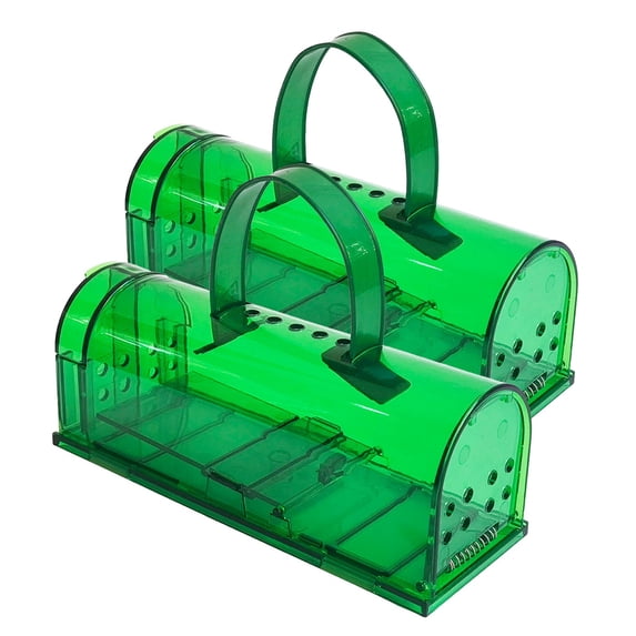 Tkrady 2Pcs Humane Mouse Traps Indoor for Home, Live Catch and Release ...