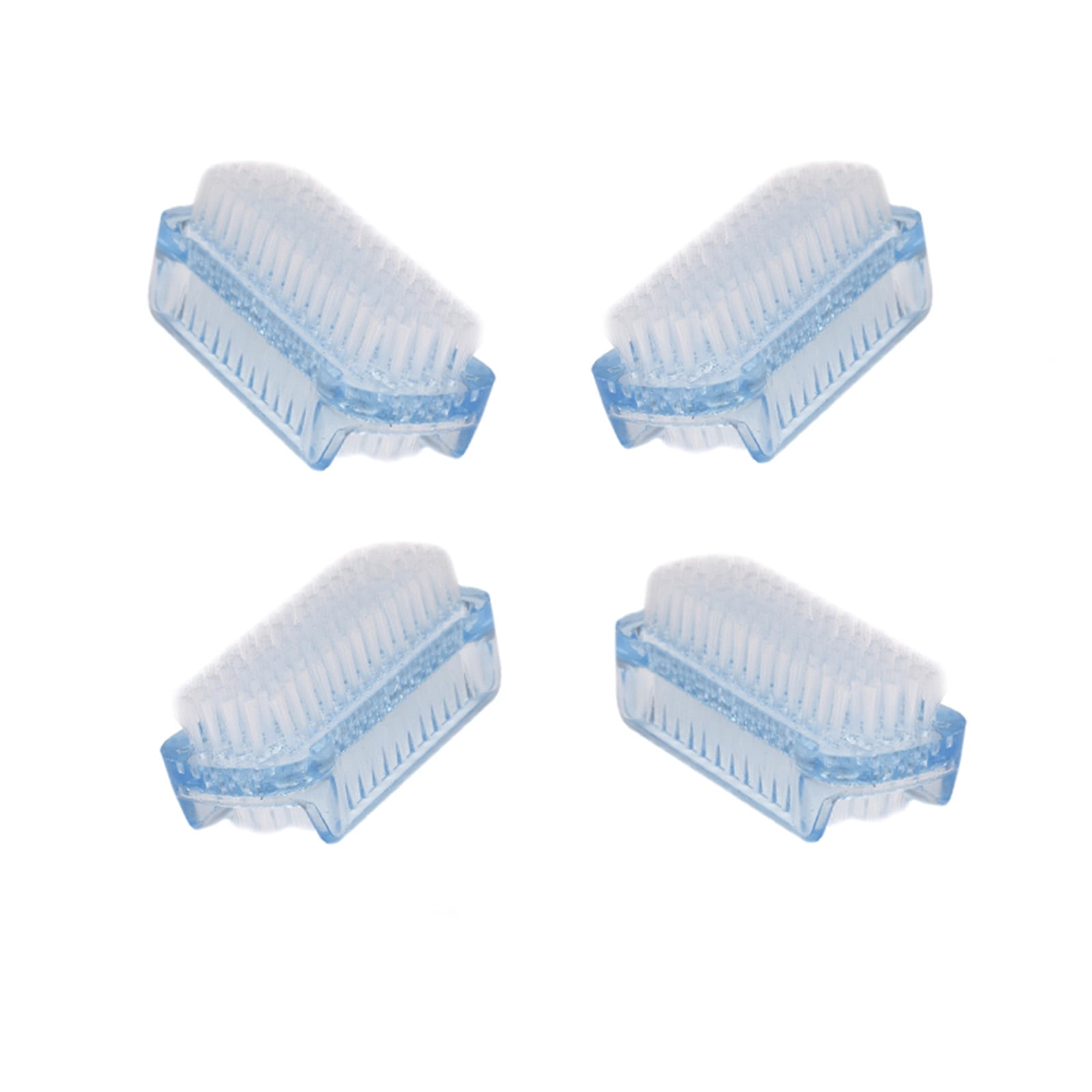 Tkrady 4-Piece Professional Nail Cleaning Brush Set, Multifunction ...