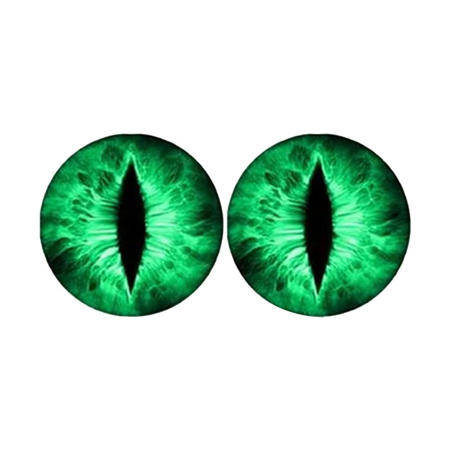 Tkrady Beast Eyes Headlight Decals, 3D Stereo Eyes Headlight Decal ...
