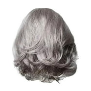 Creamily Blonde Wigs for Women with Brown Roots Short Blonde Bob Wig ...