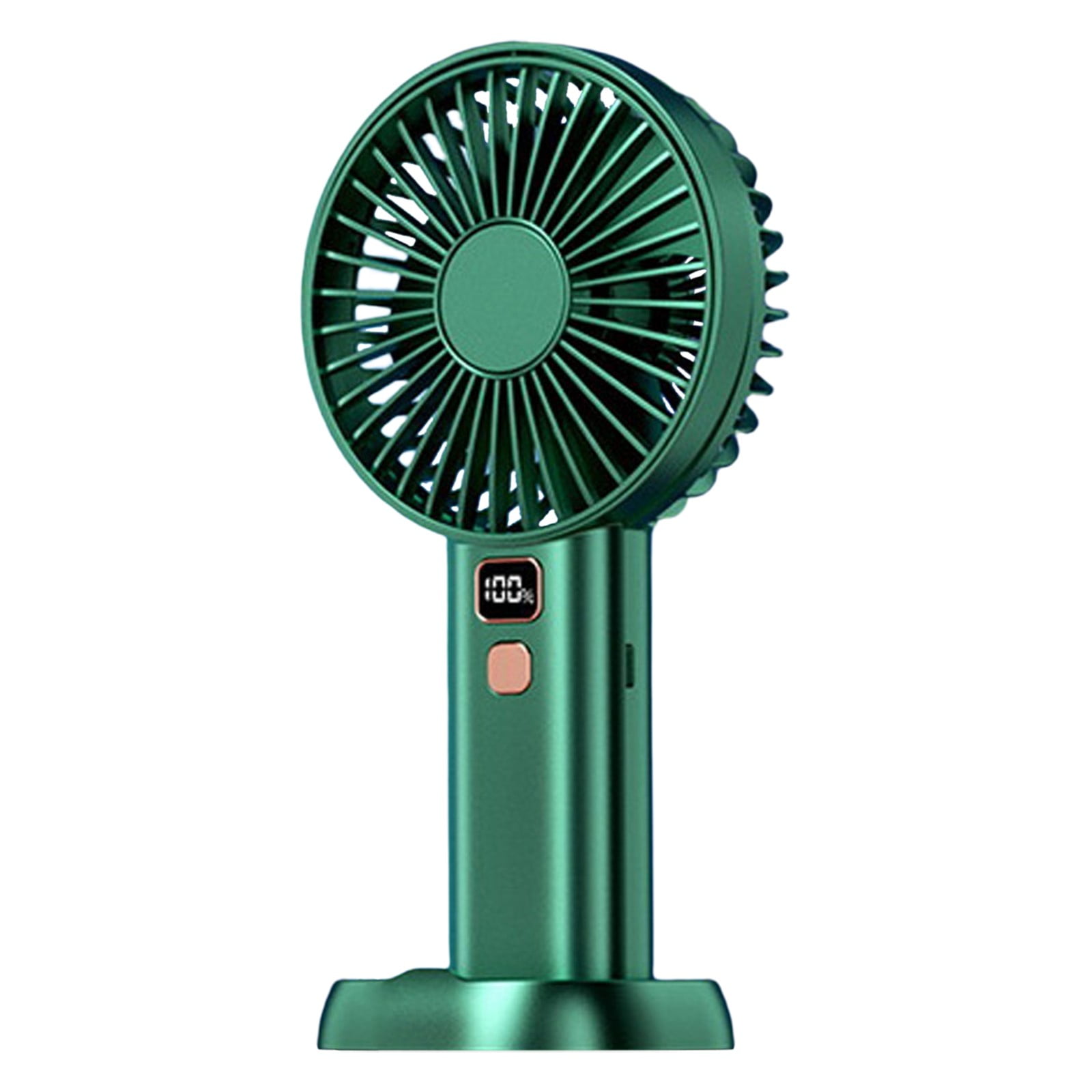 Tkrady Handheld Fan Digital Display - Rechargeable Mini USB Charging ...
