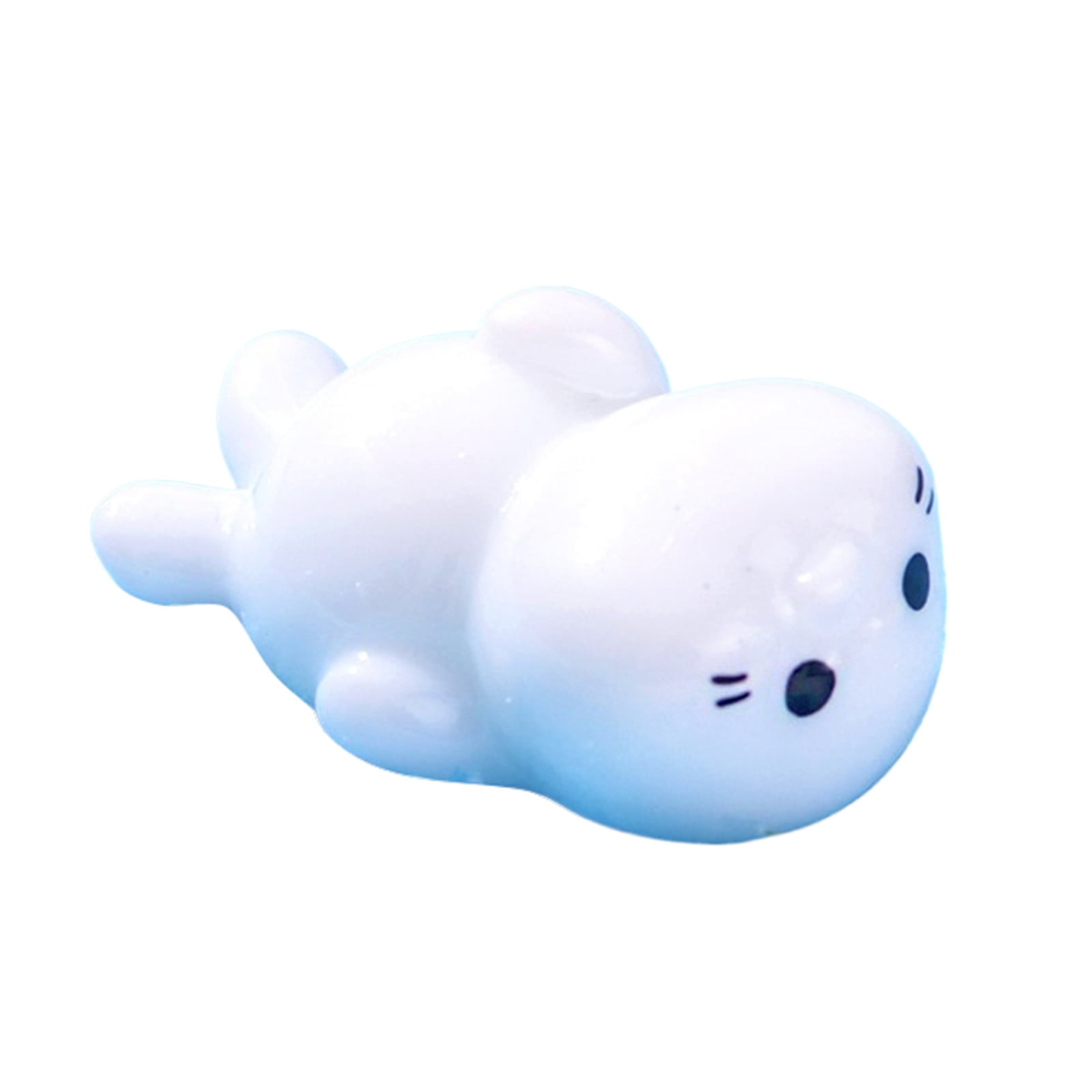Tkrady Mini Realisitic Animals Figurines, Resin Polar Bear Penguin Seal ...
