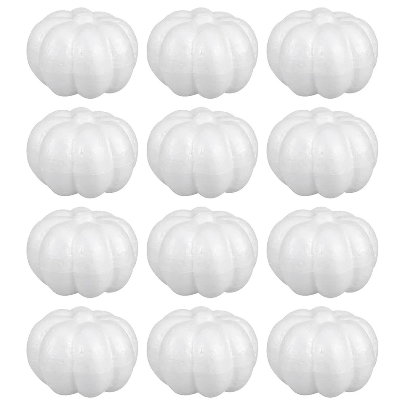 Tkrady Pumpkin Decor - White Pumpkin - 12 PCS Mini Pumpkin Harvest Set ...