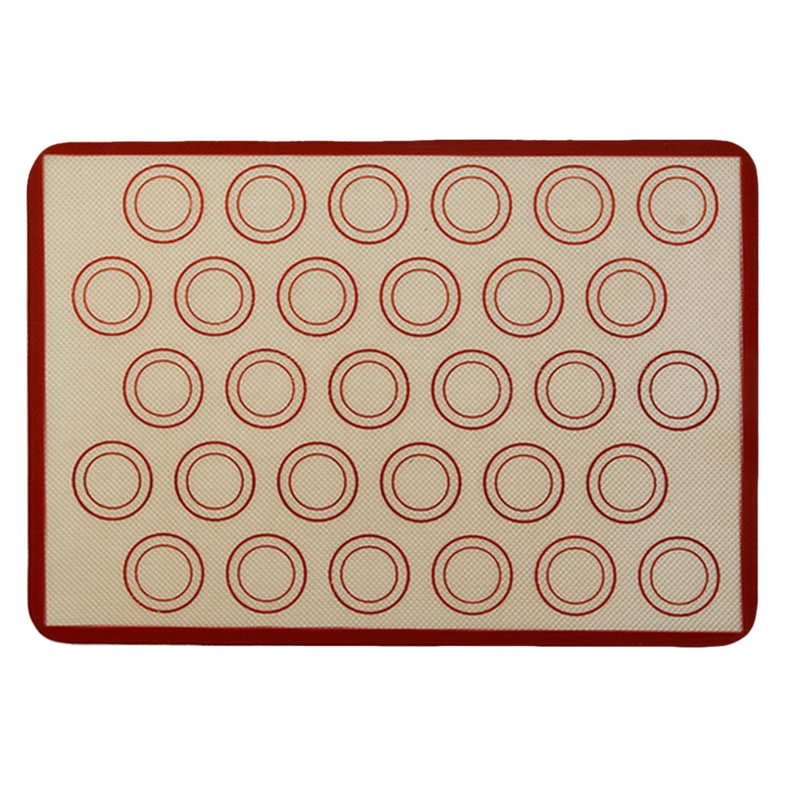 Tkrady Silicone Baking Mat Non Stick Kneading Mat Rolling Mat Macaron ...