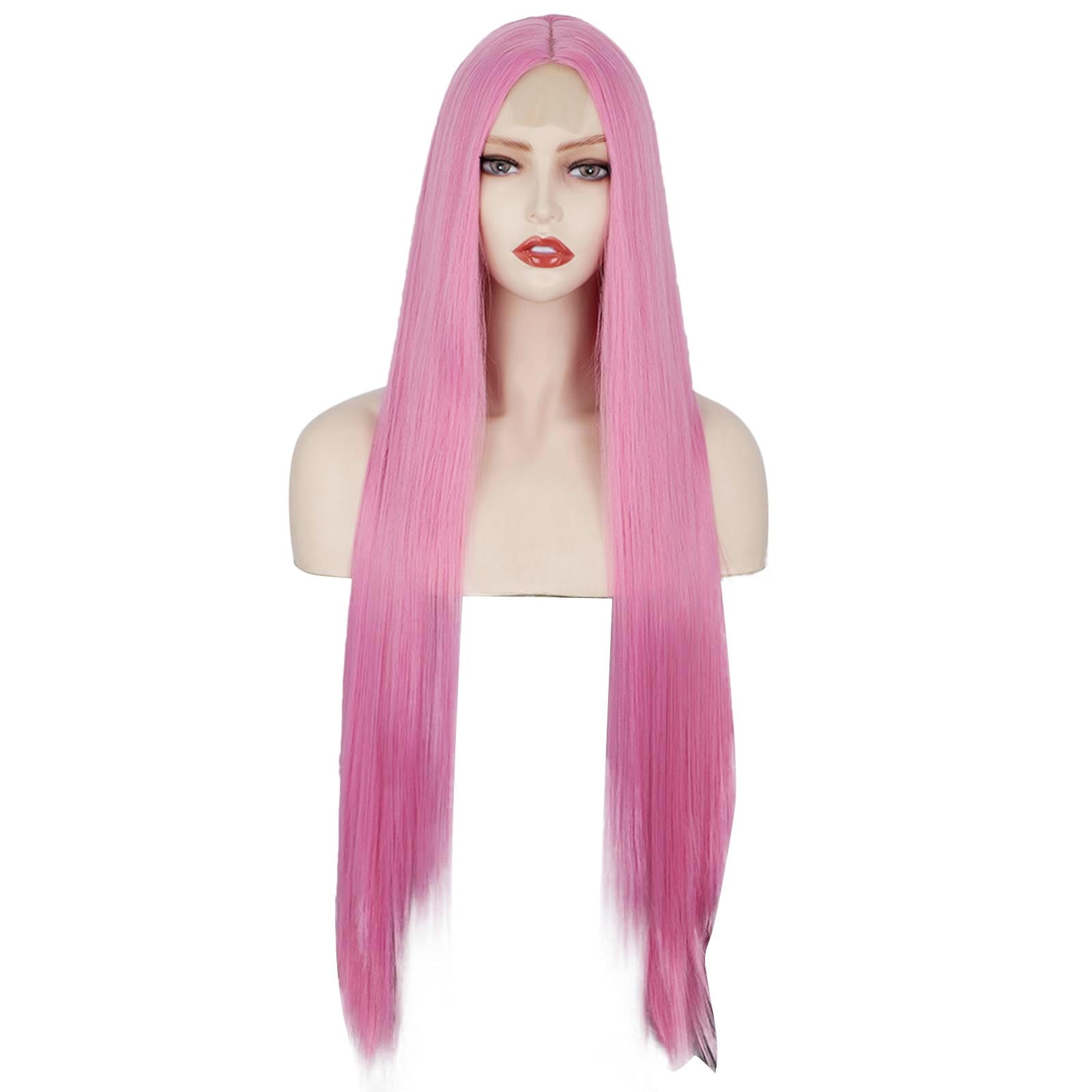 Tkrady Synthetic Lace Front Wigs Straight Long Fiber Hair Wigs High ...
