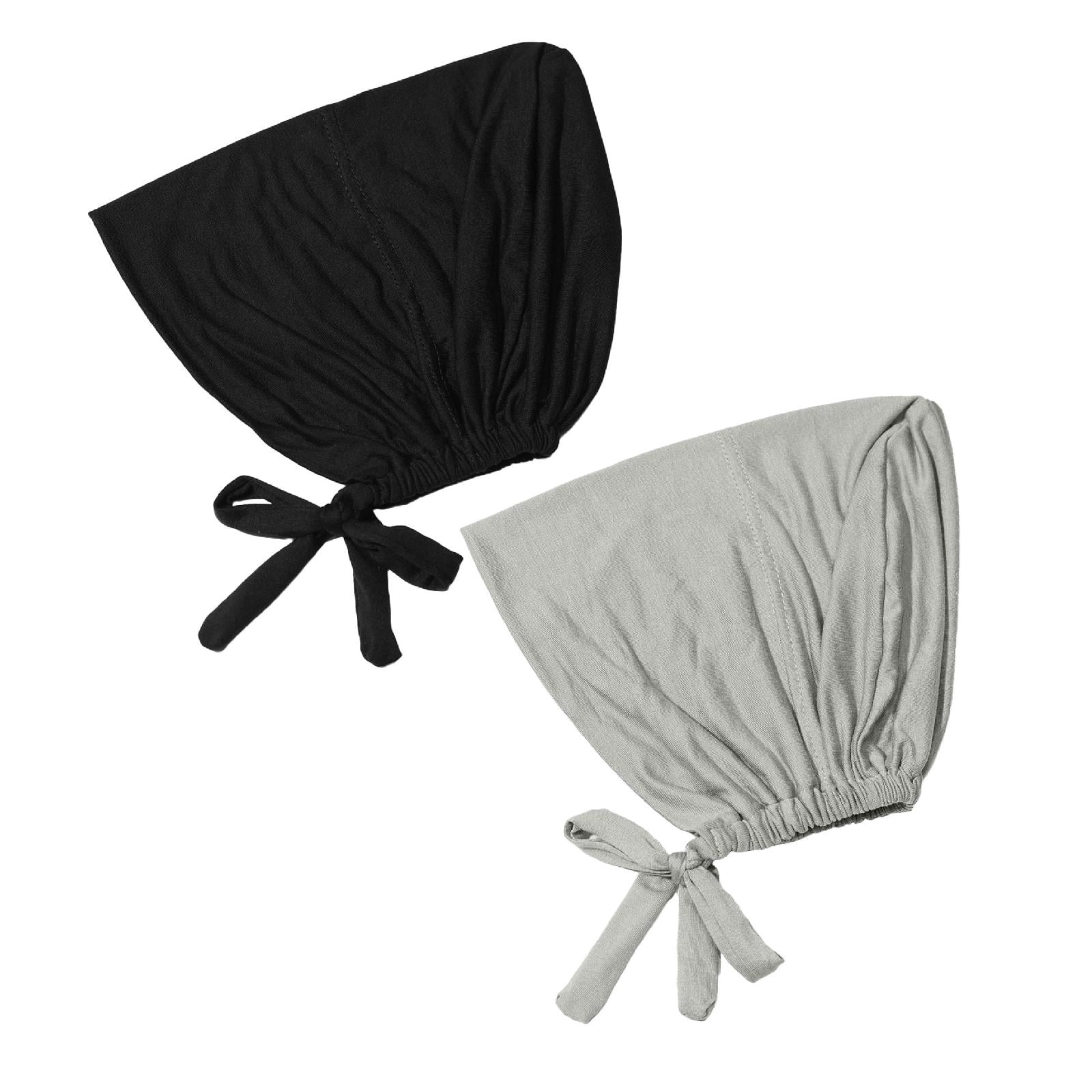 Tkrady Women Hijab Undercap, Under Hijab Cap Inner Under Scarf Hat ...