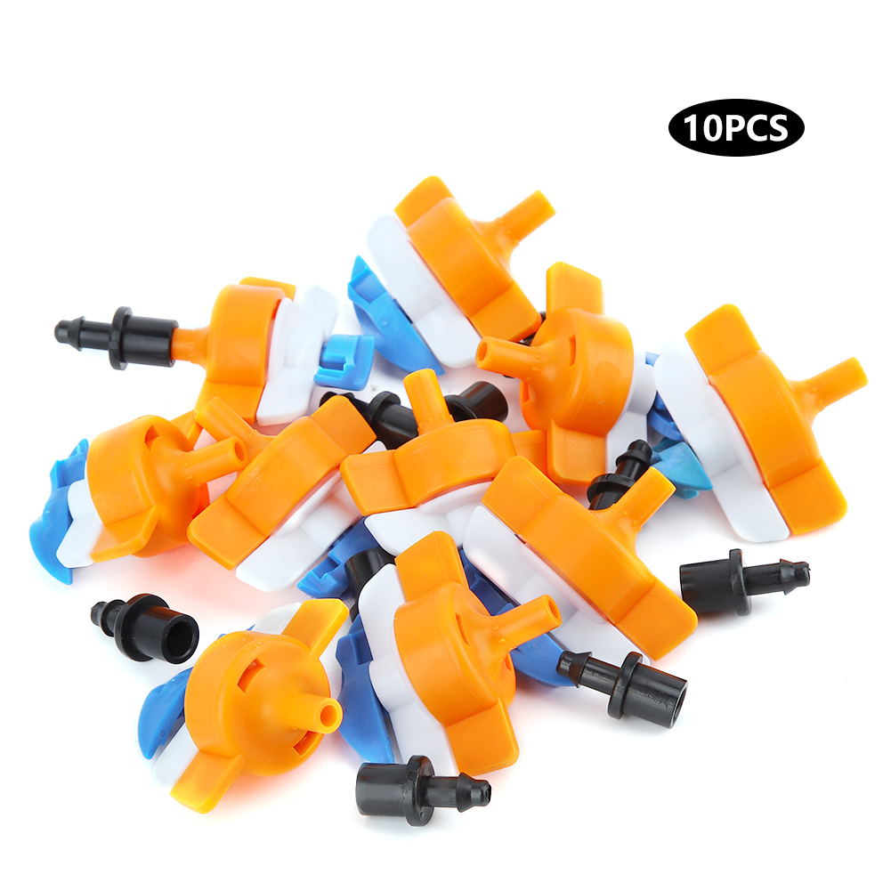 Tletseagh 10Pcs 360° Inverted Irrigation Sprinklers Spray Sprinkler ...
