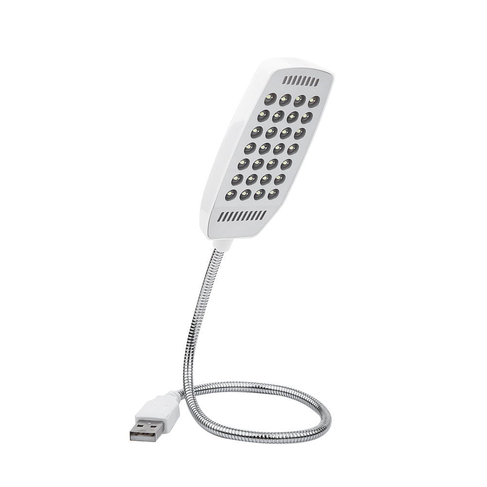 Tletseagh 5V Flexible Gooseneck Mini USB 28 LED Portable Reading Light ...