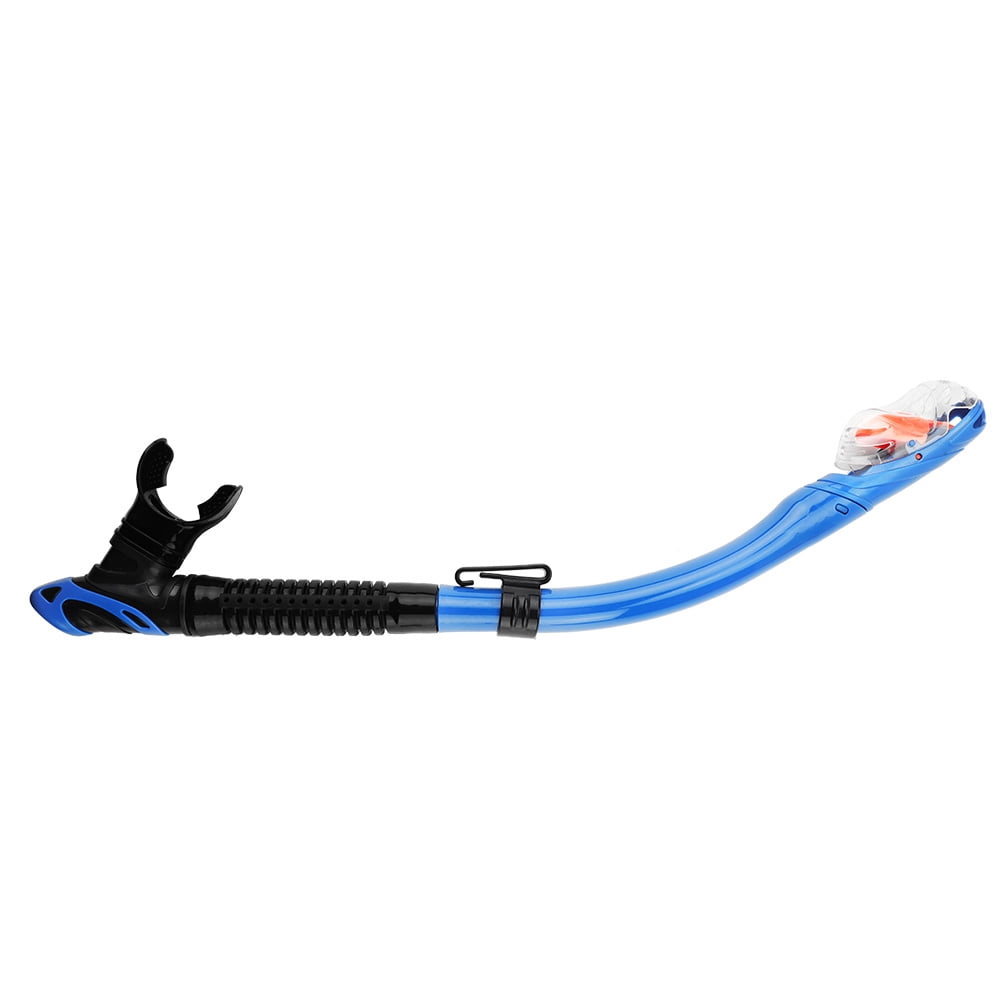 Full Dry Breathing Tube Snorkel for Diving and Underwater Sports - Blue ...