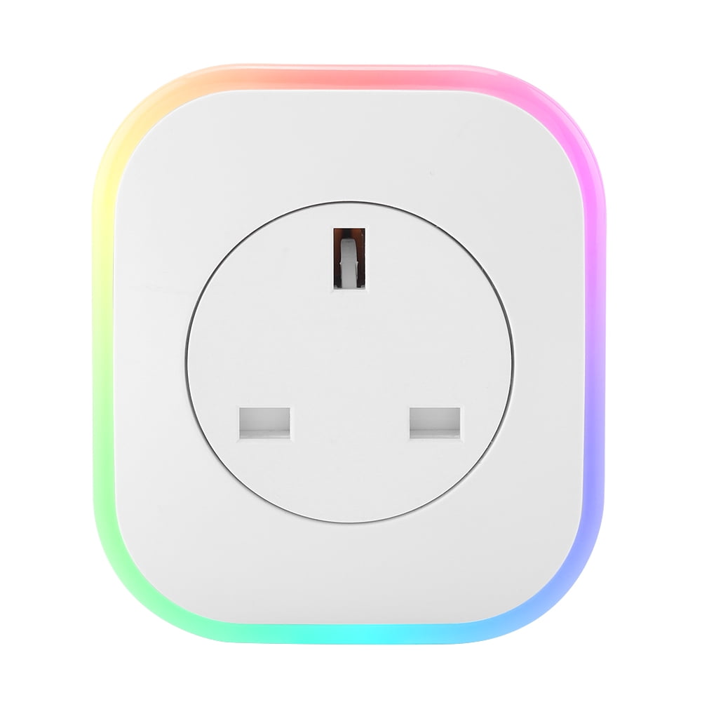 Tletseagh Mini Smart USB Plug Outlet Wifi Socket Light for Google Alexa ...