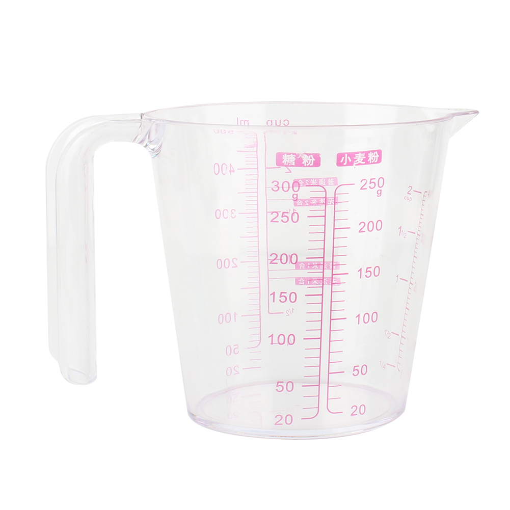 Tletseagh Plastic Measuring Cup with Transparent Clear Scale Display ...