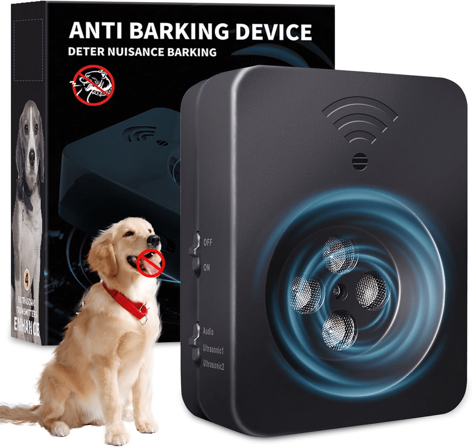 Tlettsteinkle Anti Barking Device, Ultrasonic Dog Barking Control ...