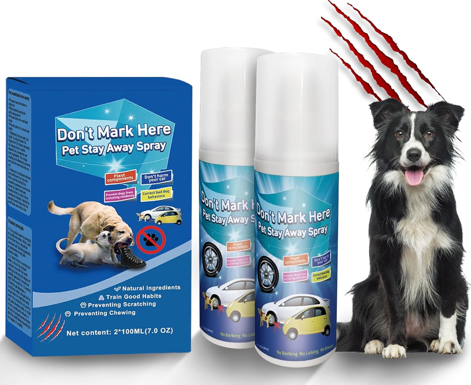 Tlettsteinkle No Chew Spray for Dogs, 2025 Upgrade Spray for Dogs to ...