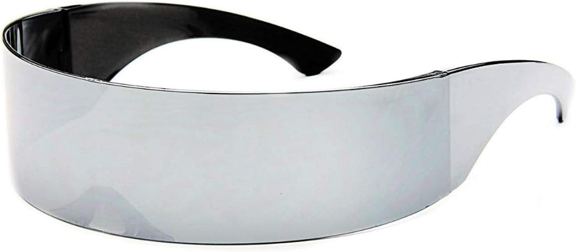 (Tm Futuristic Cyclops Alien Shield Sunglasses Monoblock…[11812 ...