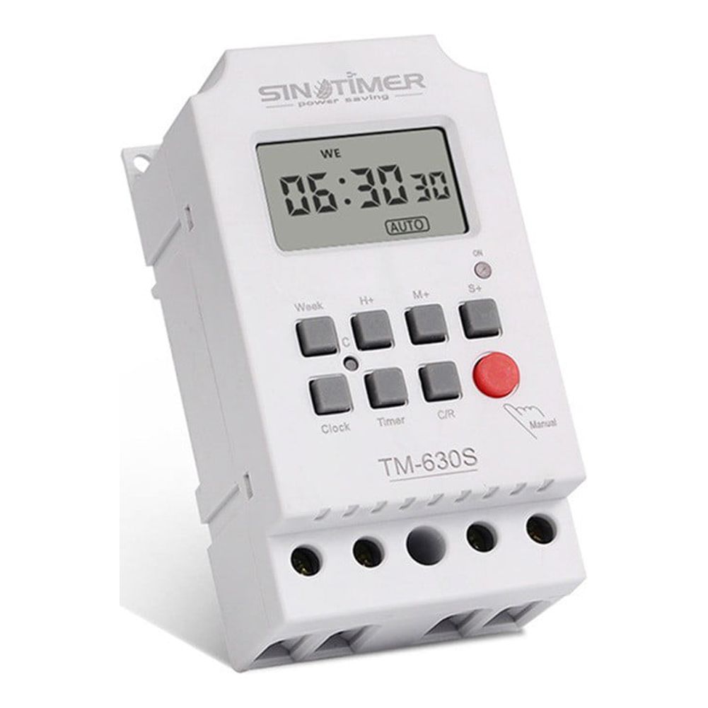 Tm630S-4 7 Day Programmable Digital Timer Switch Relay Control Time 12V ...
