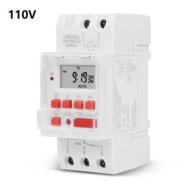 Tm919b Timer Switch Programmable Time Controller Automatic Cycle Timing Switch