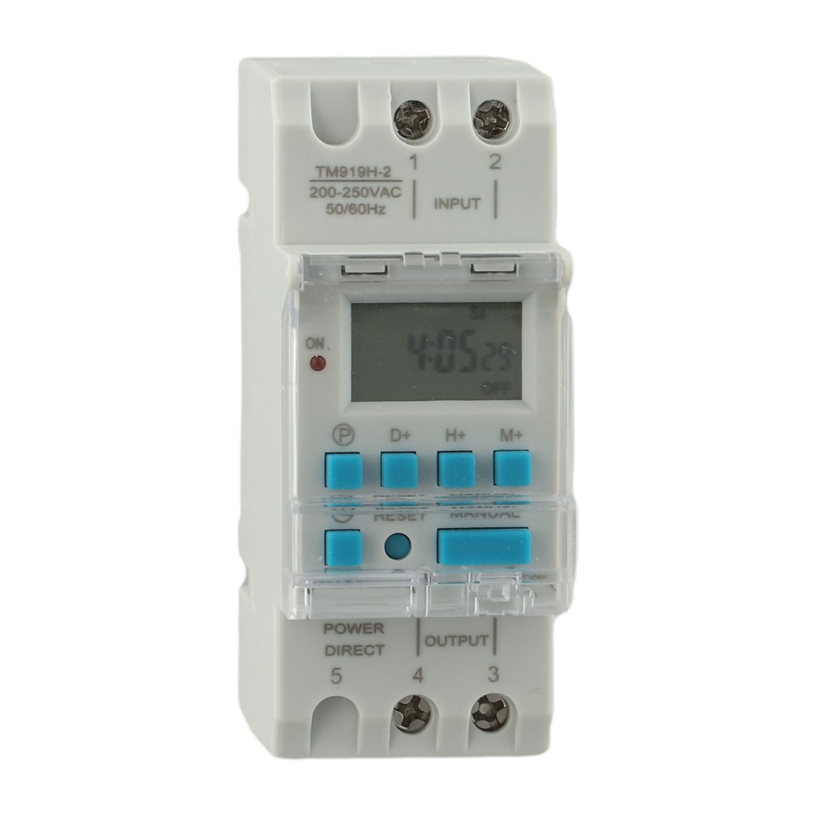 Tm919H 220V 16A Din Rail Mounted 7 Days Programmable Digital Timer ...