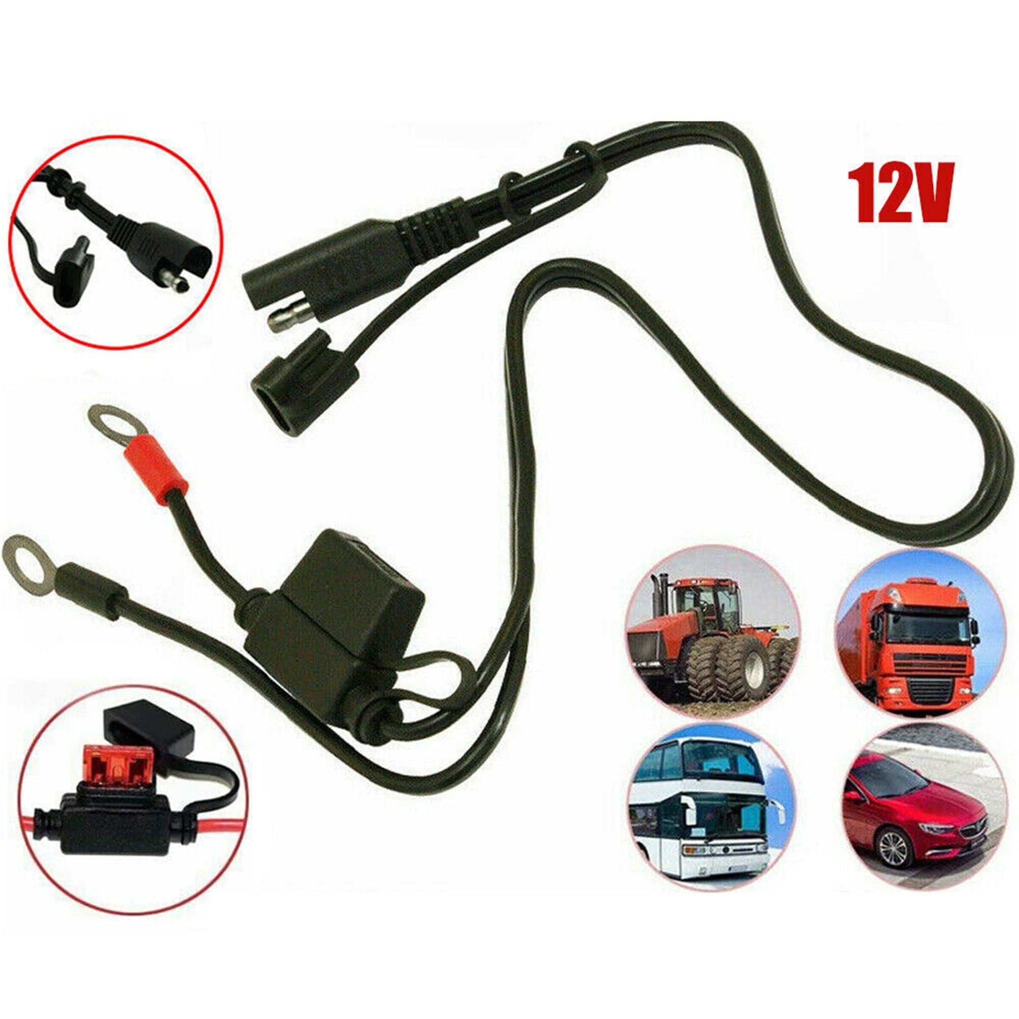 Tmalltide Replacement Battery Tender Harness, SAE to O Ring Connector ...
