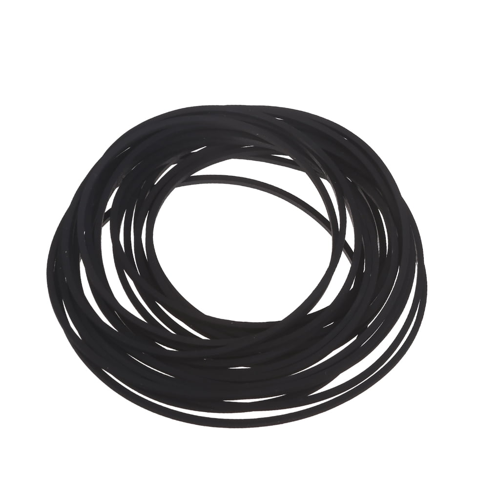Tmboryuu 20pcs Square Rubber Belts for Recording Devices and Video Drives 1.2mm Strong Rubber ...