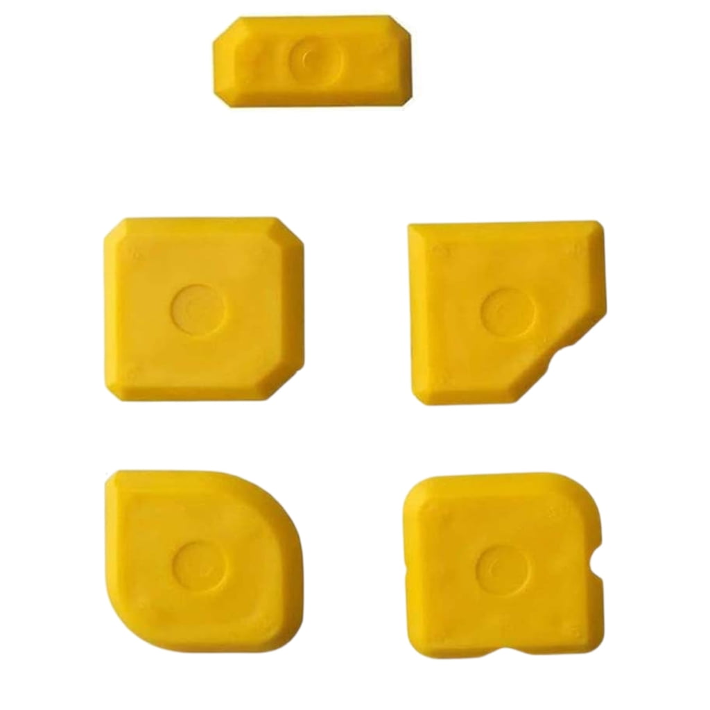 Tmboryuu 5 Pack Caulking Scrapers Set for Bathroom,Kitchen,Floor,Window ...