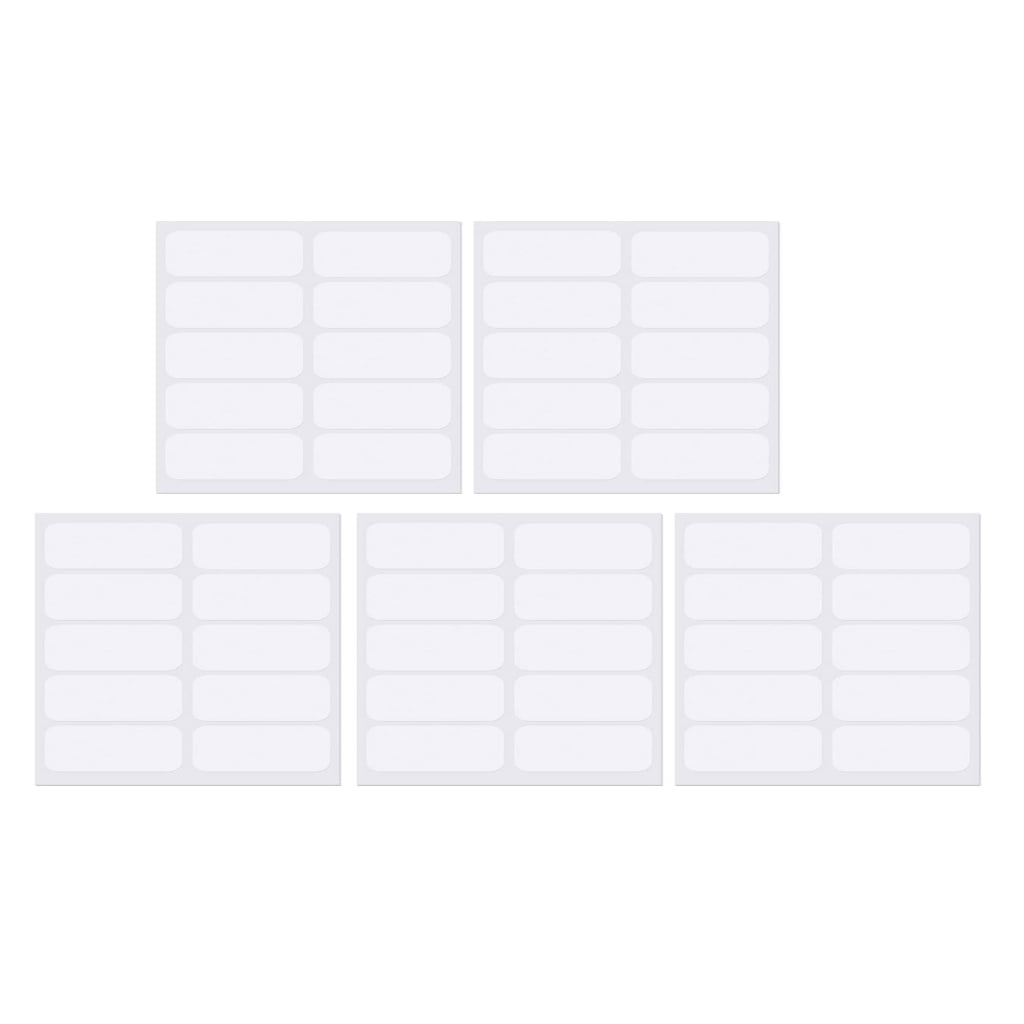 Tmboryuu 50Pcs Easy Apply Garment Identification Label Machine Wash ...