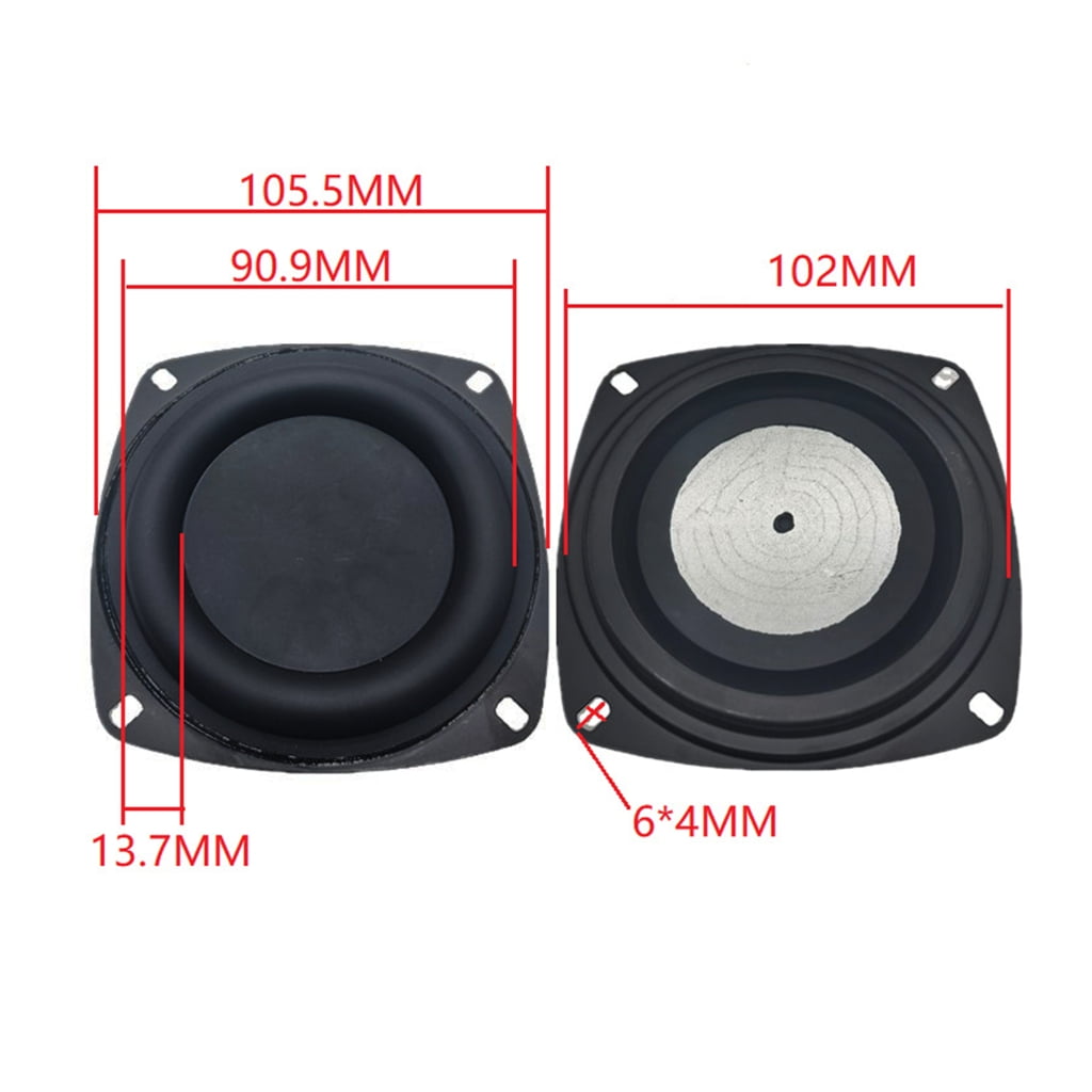 Tmboryuu Bass Radiator Speaker Diaphragm Auxiliary Strengthen Bass Vibration Membrane Passive ...