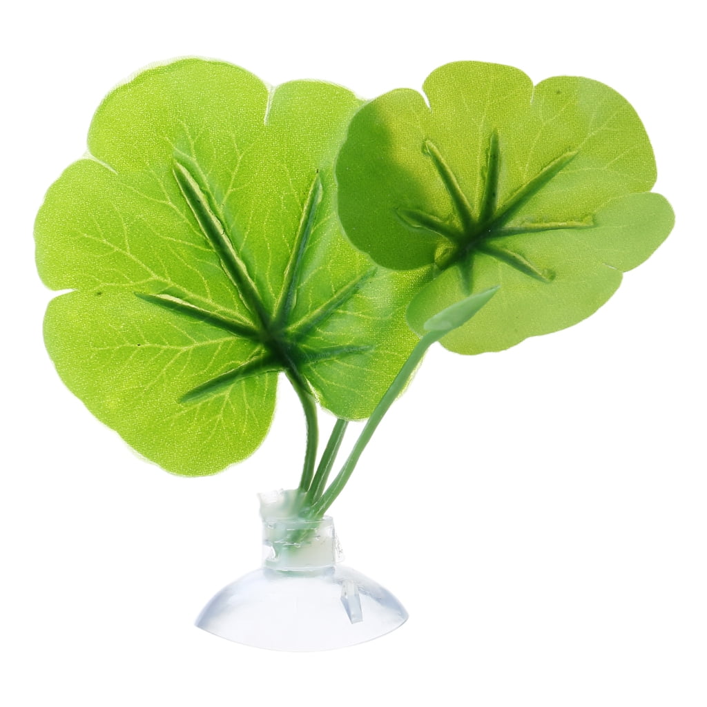 Tmboryuu Betta Fish Hammock Plant Suction Cup Leaf Bed Realistic Leaf ...