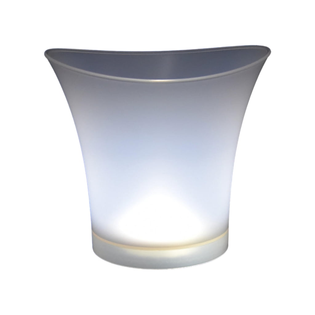Tmboryuu Convenient LED Ice Buckets Easy to Clean Ice Barrels Glowing ...