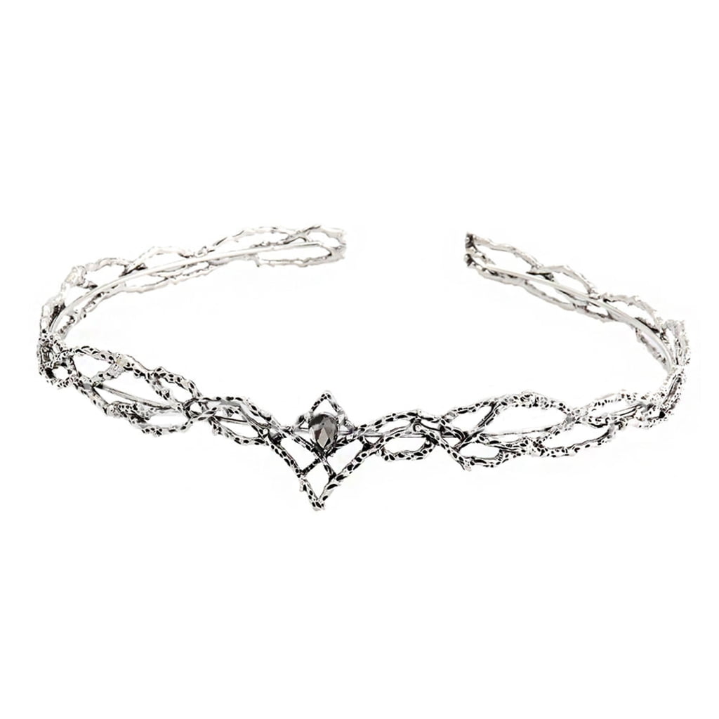 Tmboryuu Elegant Elven King Crowns with Sparkling Diamonds Portable ...