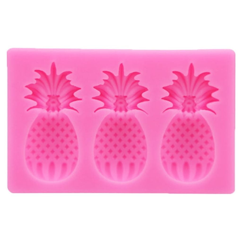 Tmboryuu Fruit Shaped Silicone Mold Strawberry Pineapple Candy Mold ...
