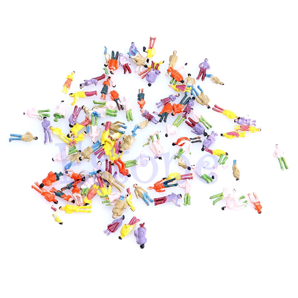 Tmboryuu Model People Figure for Architecture Layout Plastic Toy People ...