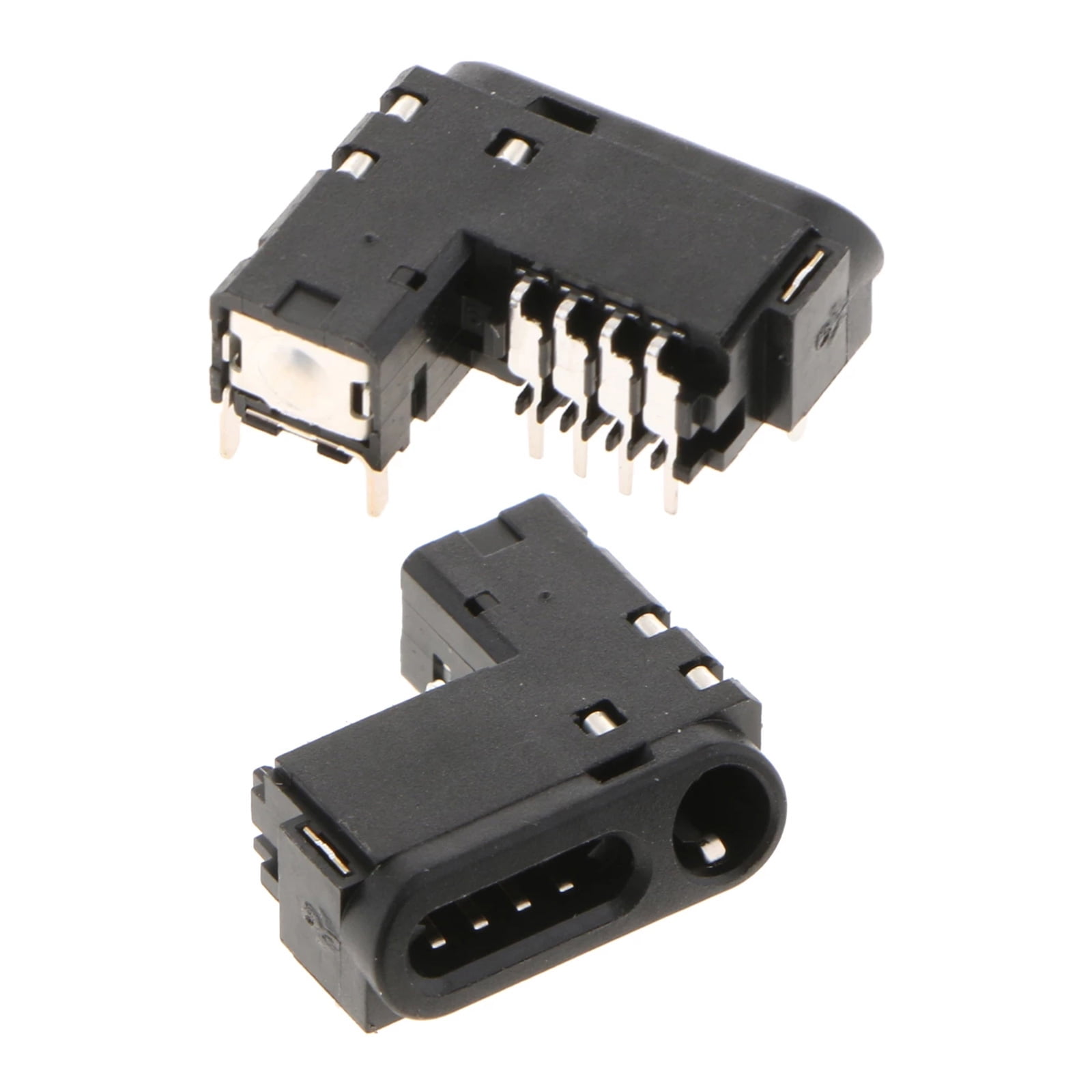 Tmboryuu Pack of 2 Headphone Audio Jack Socket Port Headset Connector 3 ...