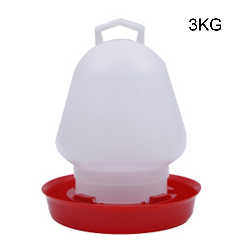 Tmboryuu Plastic Chicken Waterer Durable Automatic Poultry Water Feeder ...