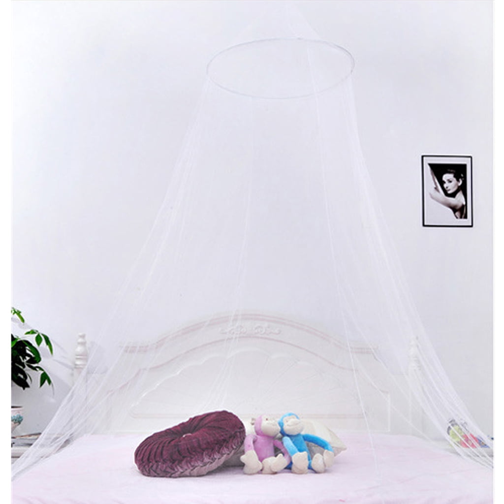 Tmboryuu Round Dome Bed Canopy Netting Curtain Hanging Mosquito Net ...