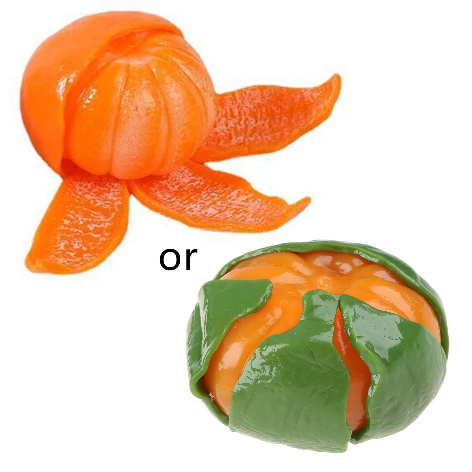 Tmboryuu Sensory Fidget Trick Toy Pinch Orange with Realistic Peel ...