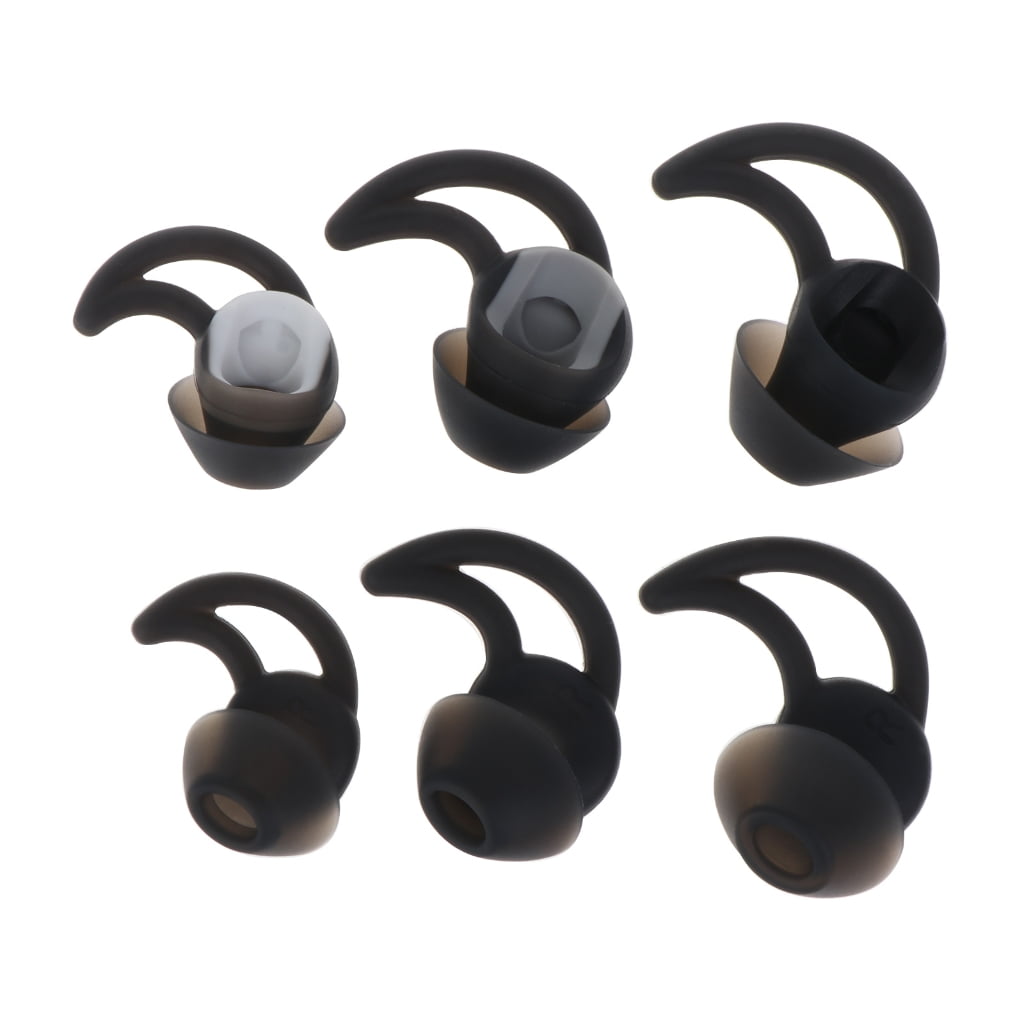 Tmboryuu Silicone Earbud Tips Eartips Replacement Ear Pads Earhook For ...