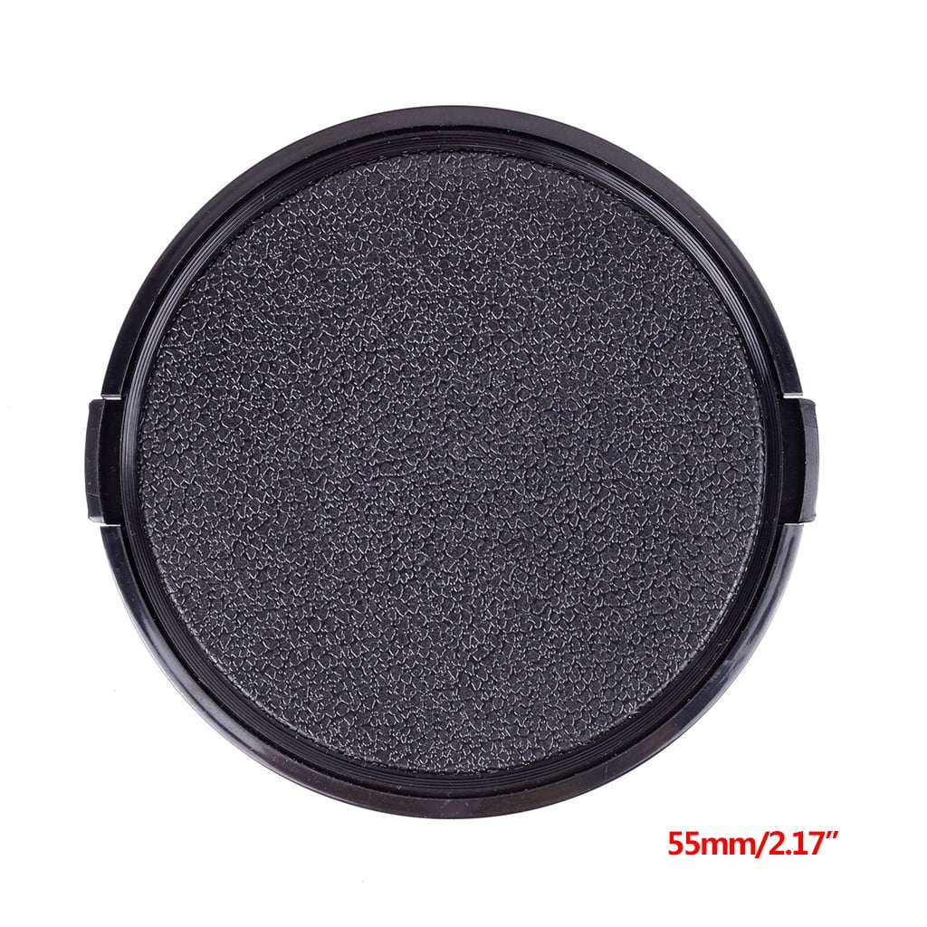 Tmboryuu Universal 55mm Center Pinch Snap-on Front Lens Cap For For Camera Accessories ...