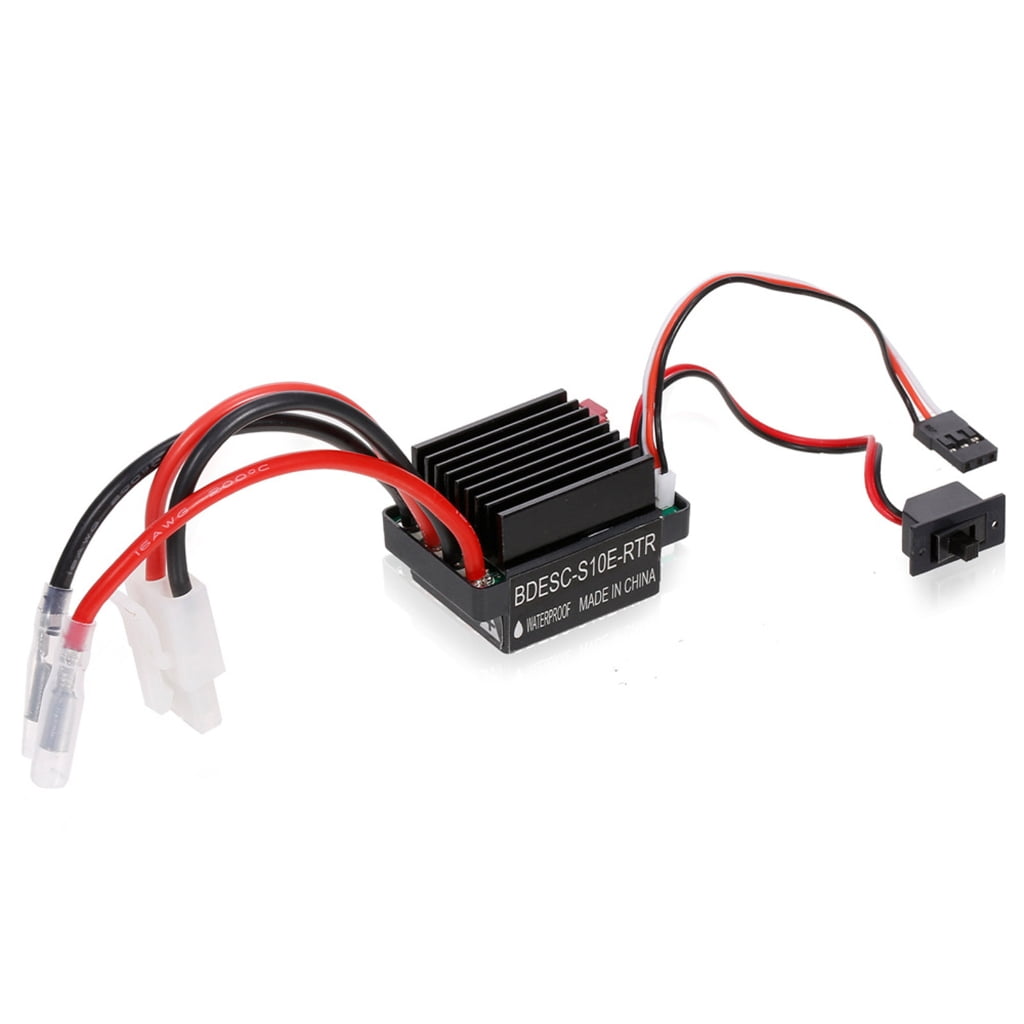 Tmboryuu Waterproof ESC RC Brushed Motor Speed Controller Upgrade ...