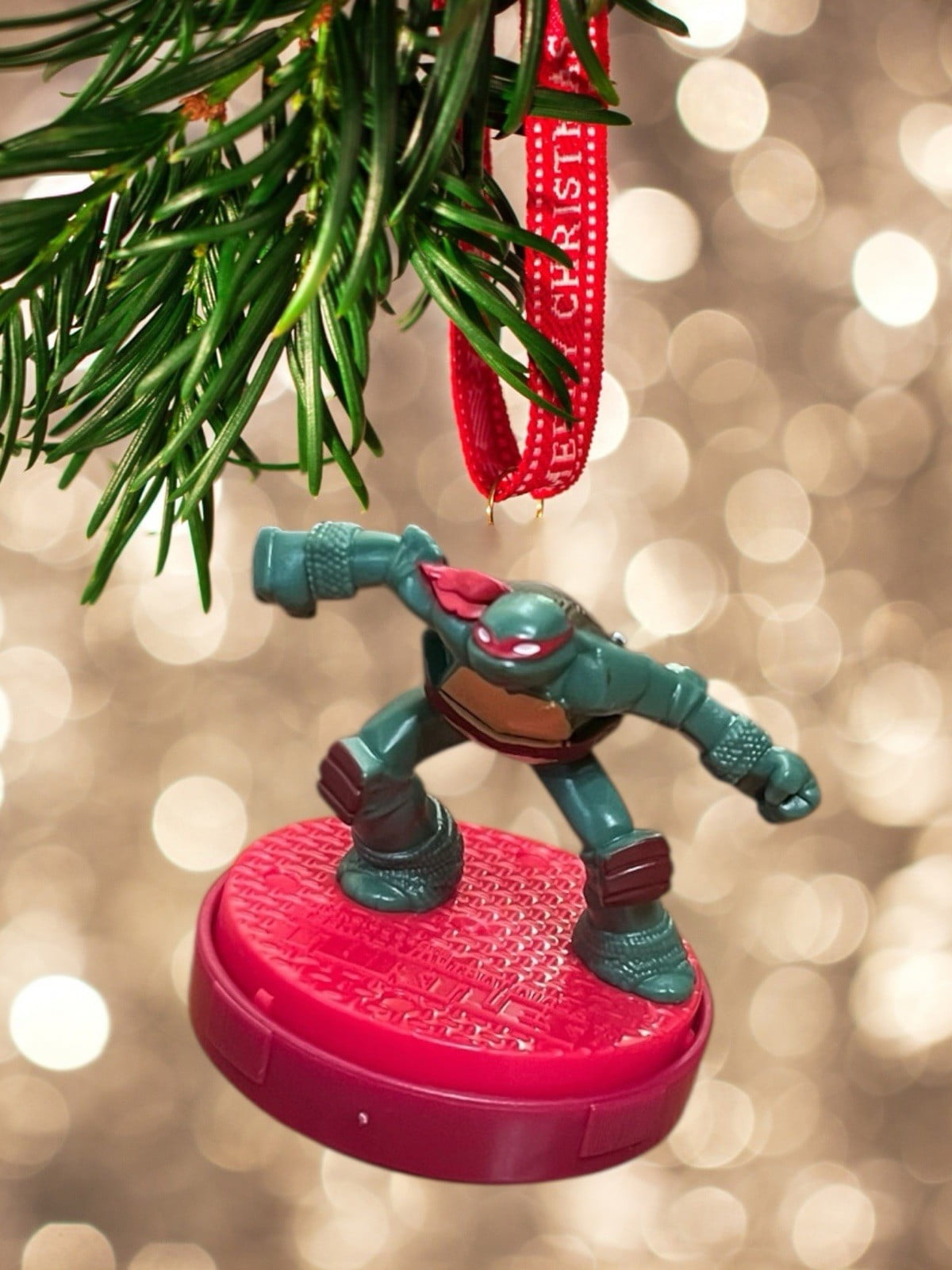 Tmnt Action Teenage Mutant Ninja Turtles ORNAMENT Figure Figurine Charm 4â€ New - Walmart.com