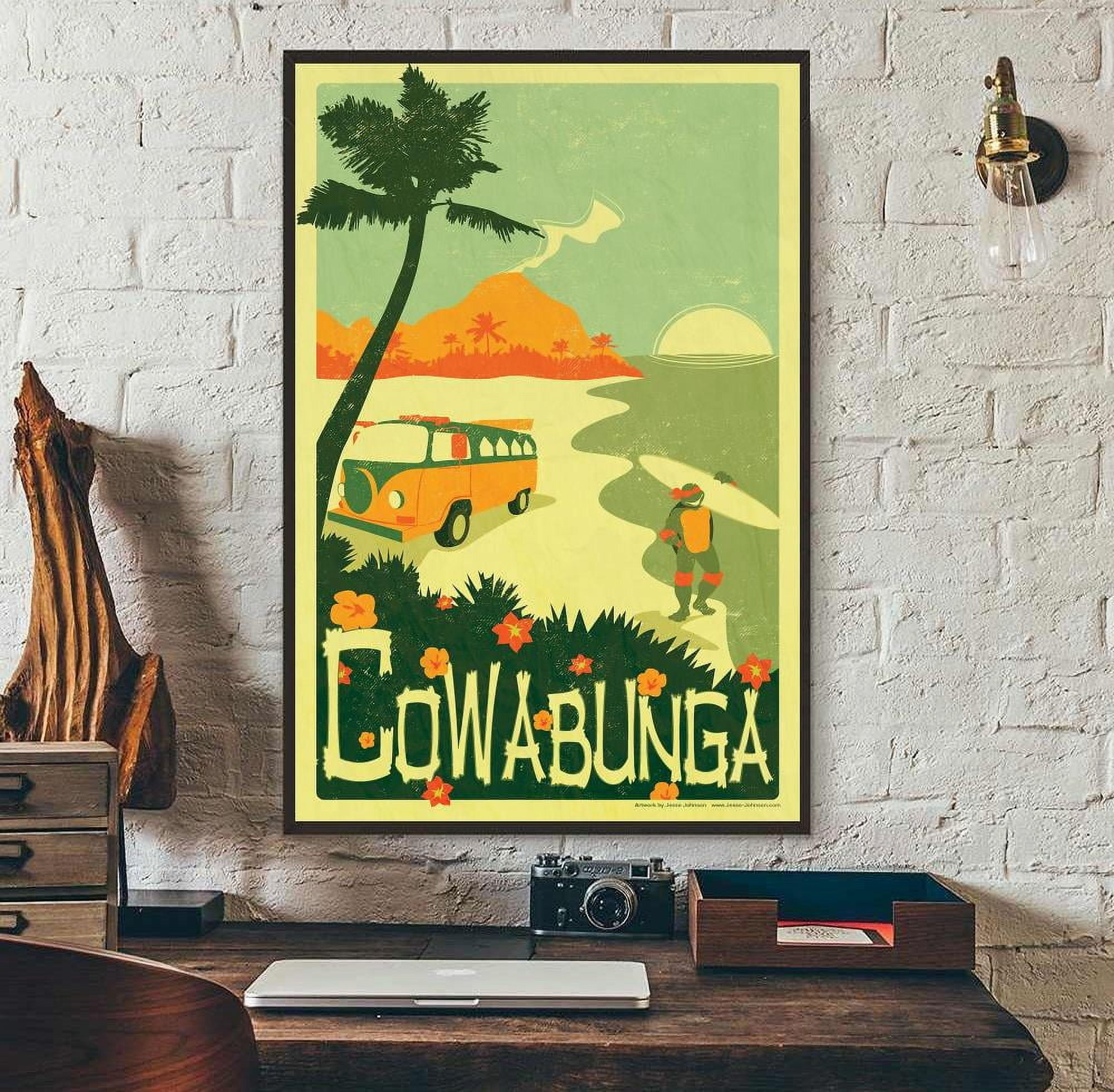 Tmnt Beach Teenage Mutant Ninja Turtles poster 11 x 17 Inch Poster ...