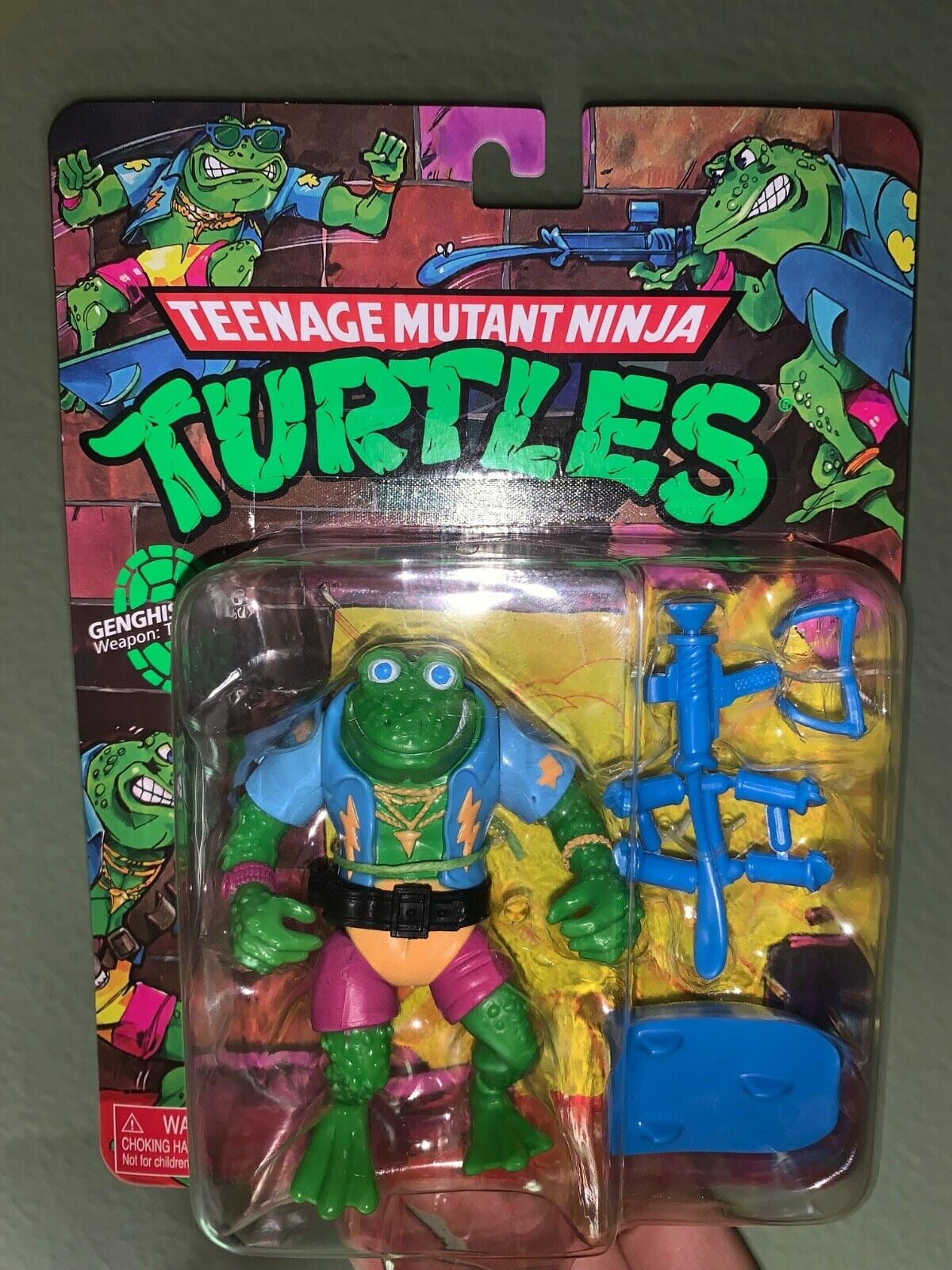 Teenage Mutant Ninja Turtles TMNT (2022) Playmates Genghis Frog Action ...