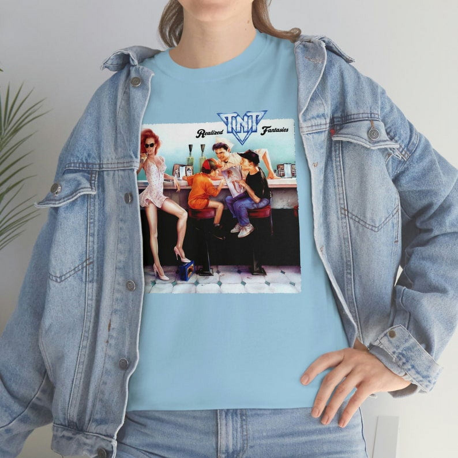 TnT Realized Fantasies poster album cover T shirt all sizes S-4XL Hard ...