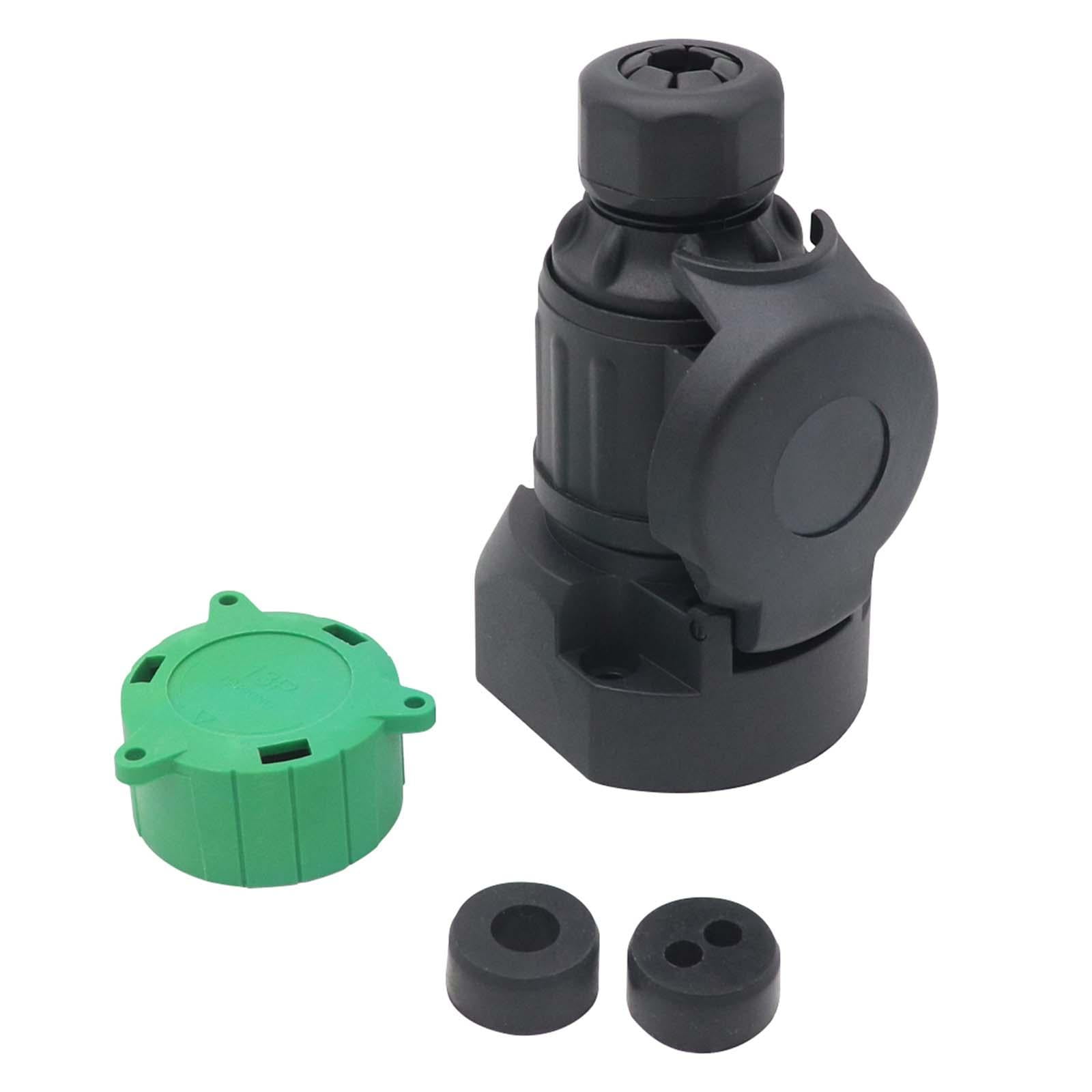 Tnarru 12V 13 Pin Trailer Plug, Trailer Adapter, High Performance ...