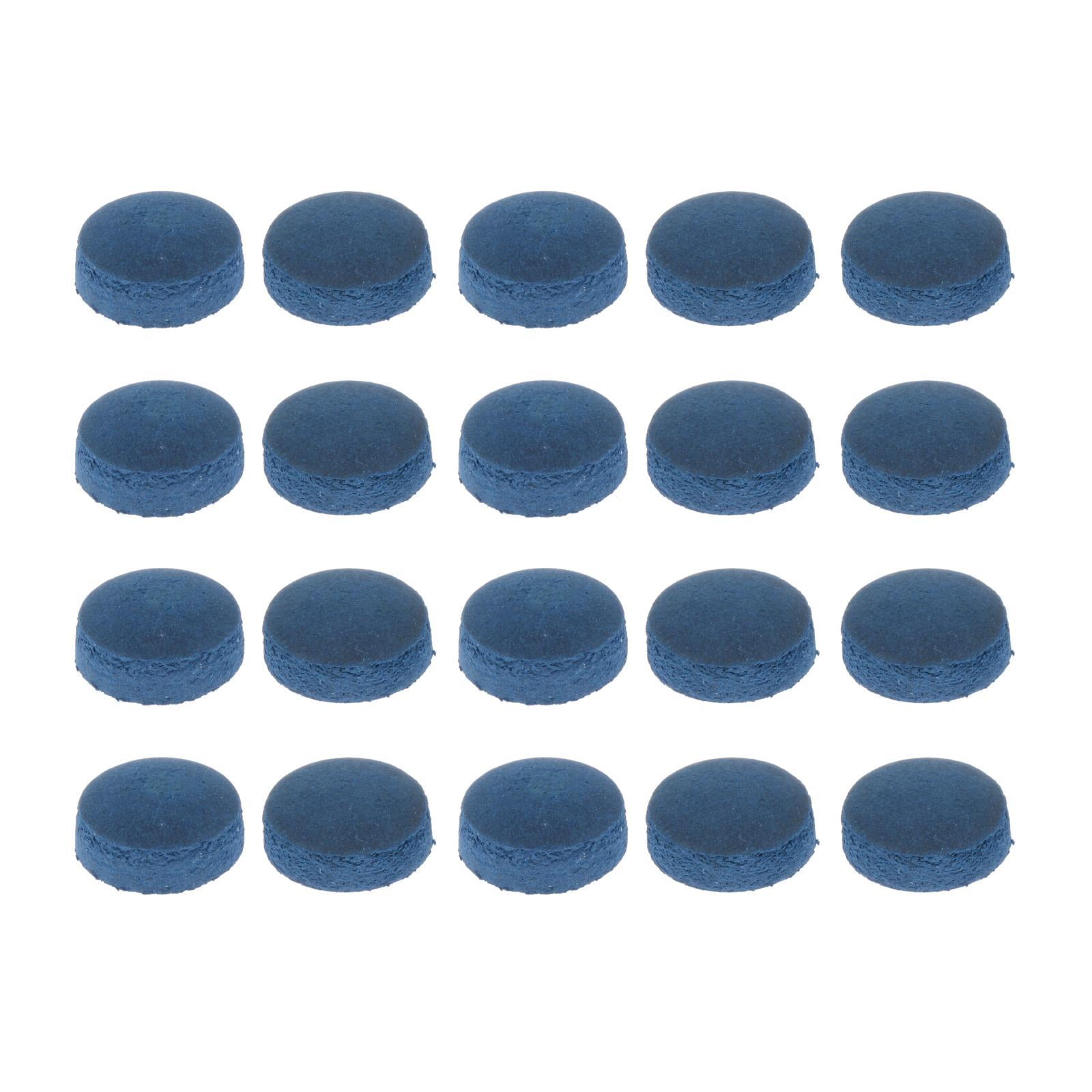 Tnarru 20 Pieces Pool Cue Tips Billiards Cue Tips, High Hardness Repair ...